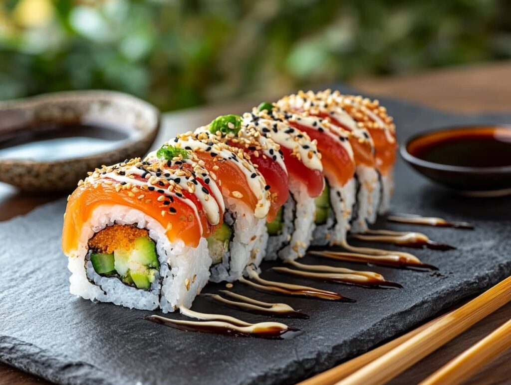 What Goes on Top of a Rainbow Roll? Best Toppings! 2026